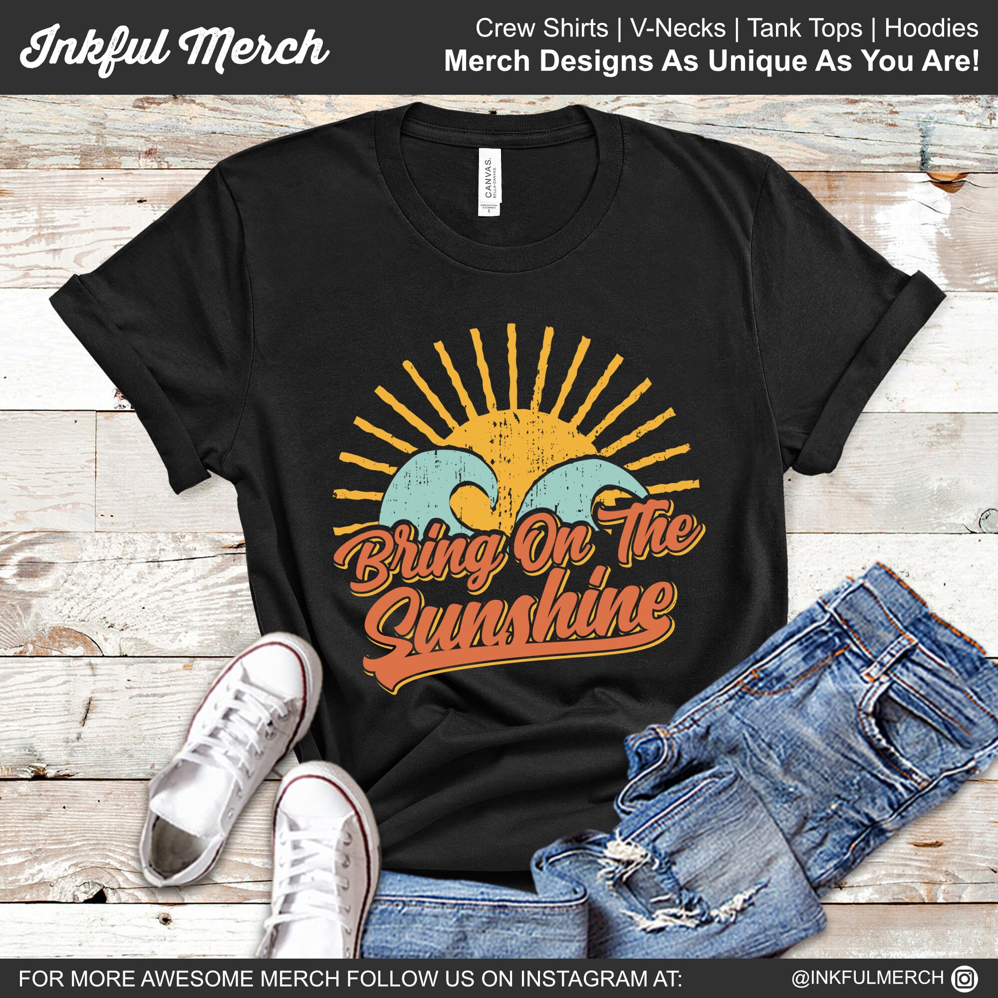 Retro Sunshine Shirt Sunshine Tee Sunshine Shirts Sunshine - Etsy UK