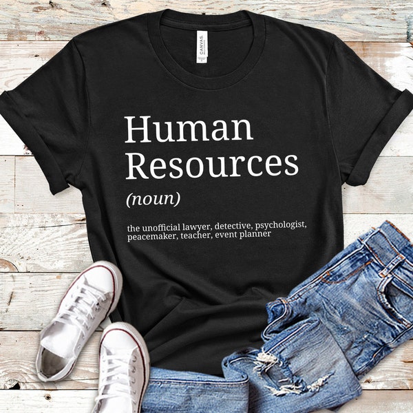 Human Resource Shirt - Etsy