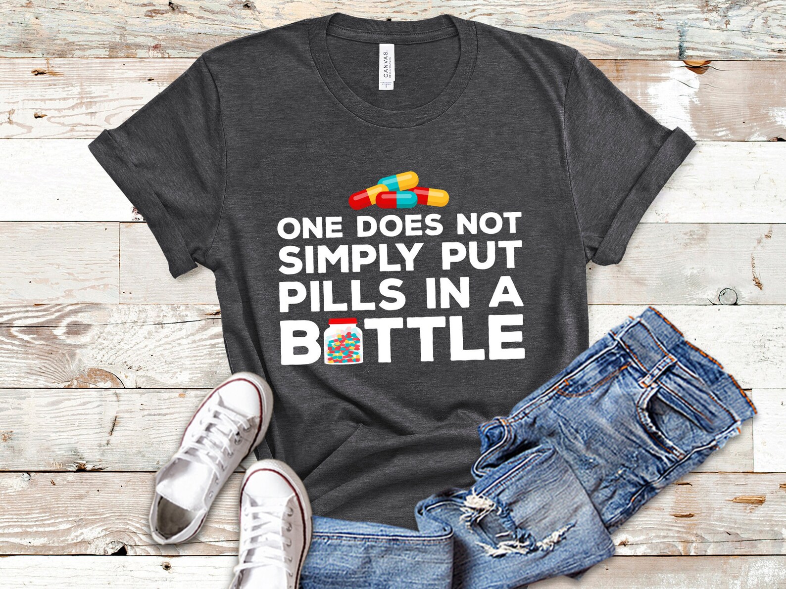 Pills in A Bottle Pharmacy Technician Shirt Tank Top Hoodie | Etsy