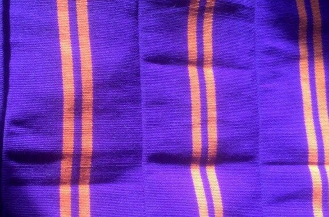 Large Ase Oke// Handwoven Strip Cloth // Yoruba Land Nigeria// Vintage ...