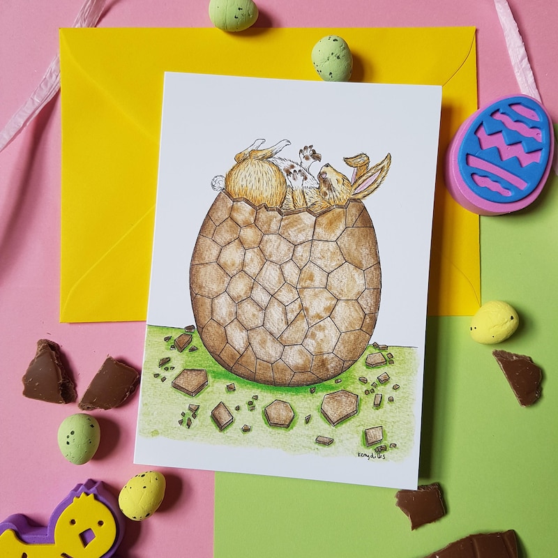 Funny Easter Cards - Etsy UK