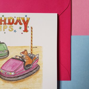 Birthday Bumps Dodgems Card - Etsy