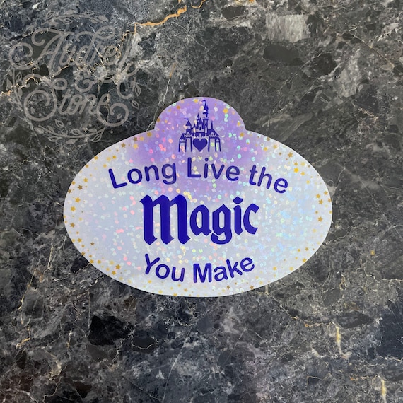 Cast Member Appreciation Sticker CM Badge Disney World | Etsy