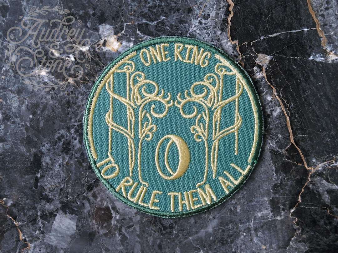 Lord of the Rings Fan Patch | Embroidered | Patches | the Hobbit | One ...