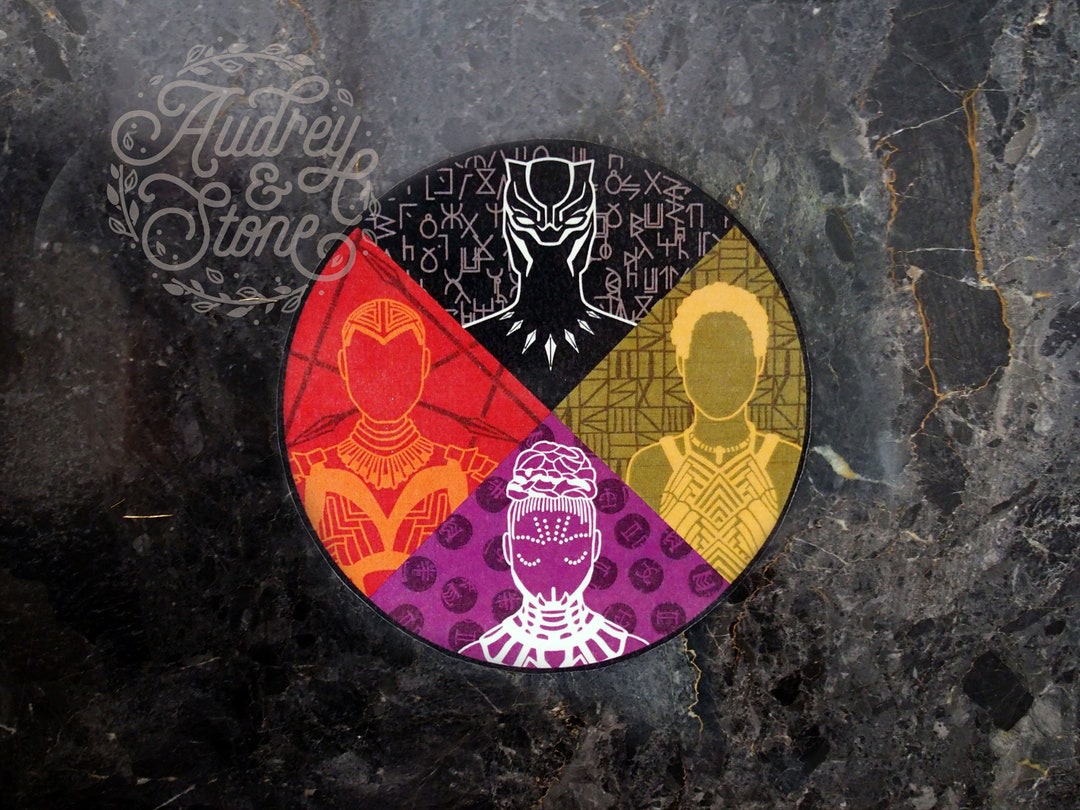 Black Panther Sticker | Wakanda Forever | T'challa | Nakia | Okoye ...