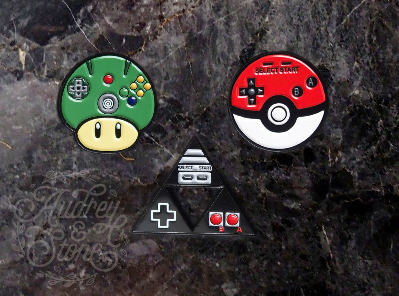 Video Game Pin Series | Soft Enamel | Gameboy | NES | N64 | Pokemon ...