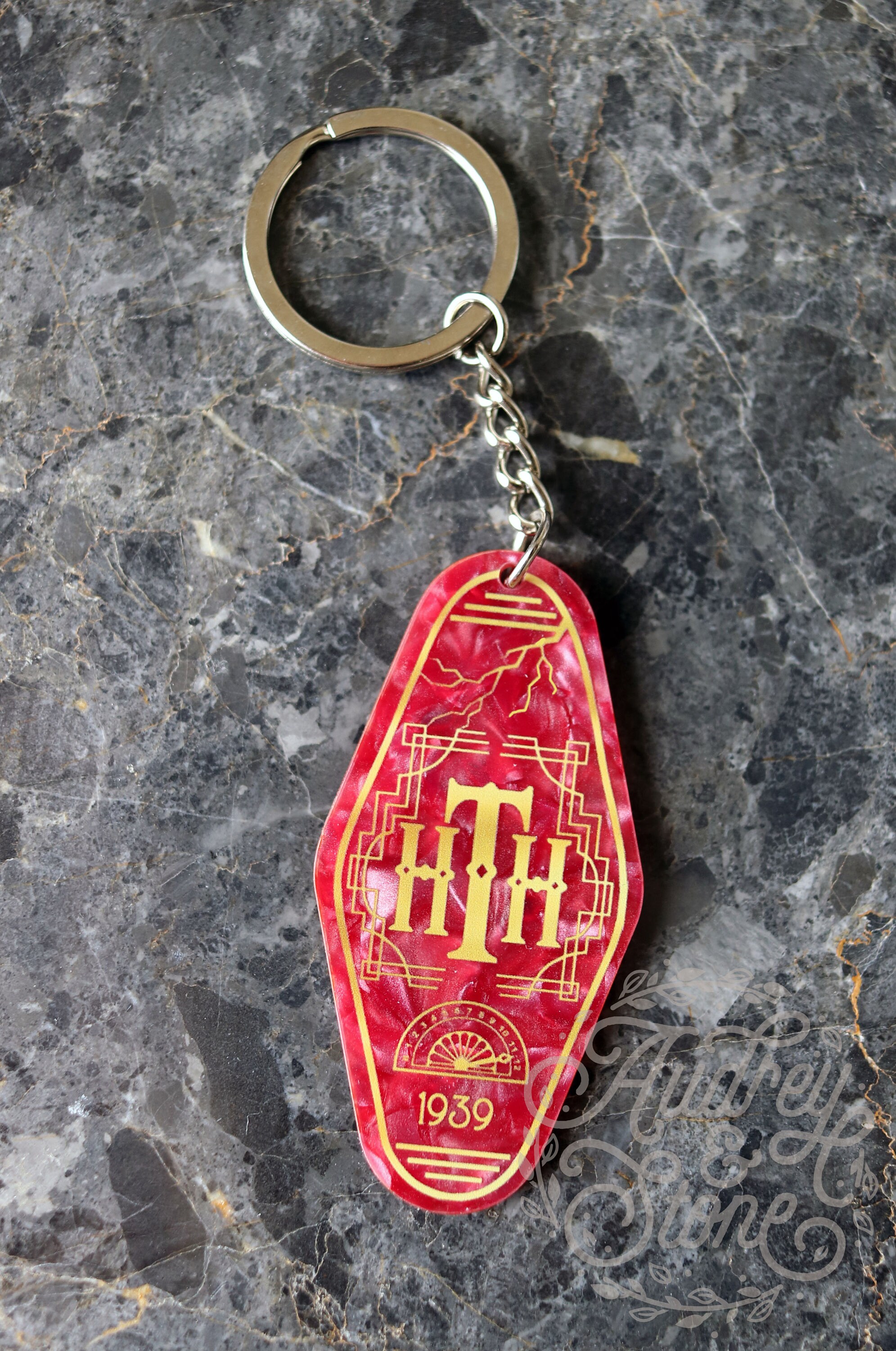 Tower of Terror Acrylic Keychain Hollywood Studios Hotel - Etsy