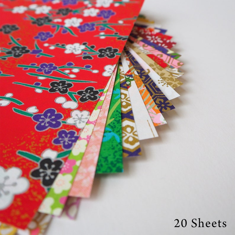 20 or 50 Sheets 14x14cm Mixed Colours Craft Paper Pack - Etsy UK