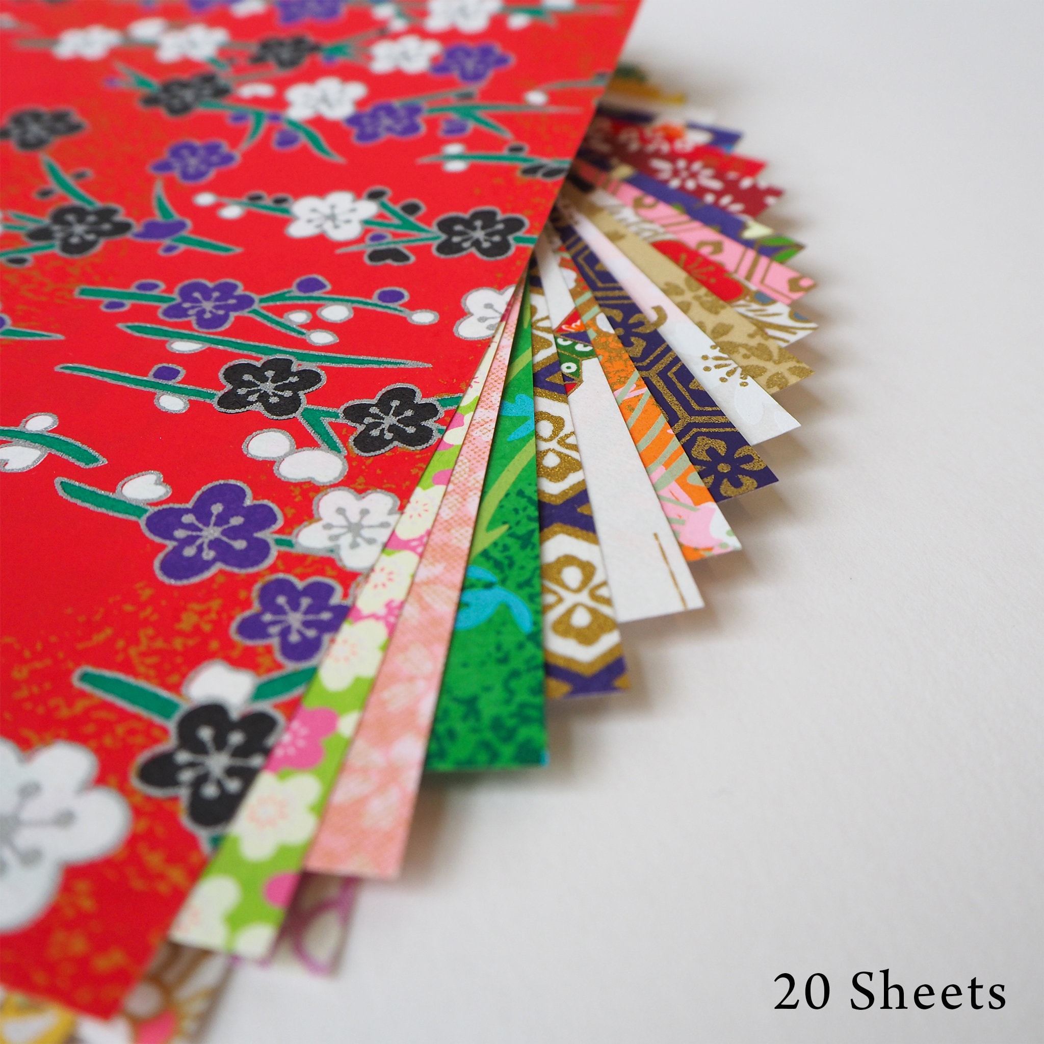 20 or 50 Sheets 14x14cm Mixed Colours Craft Paper Pack - Etsy UK