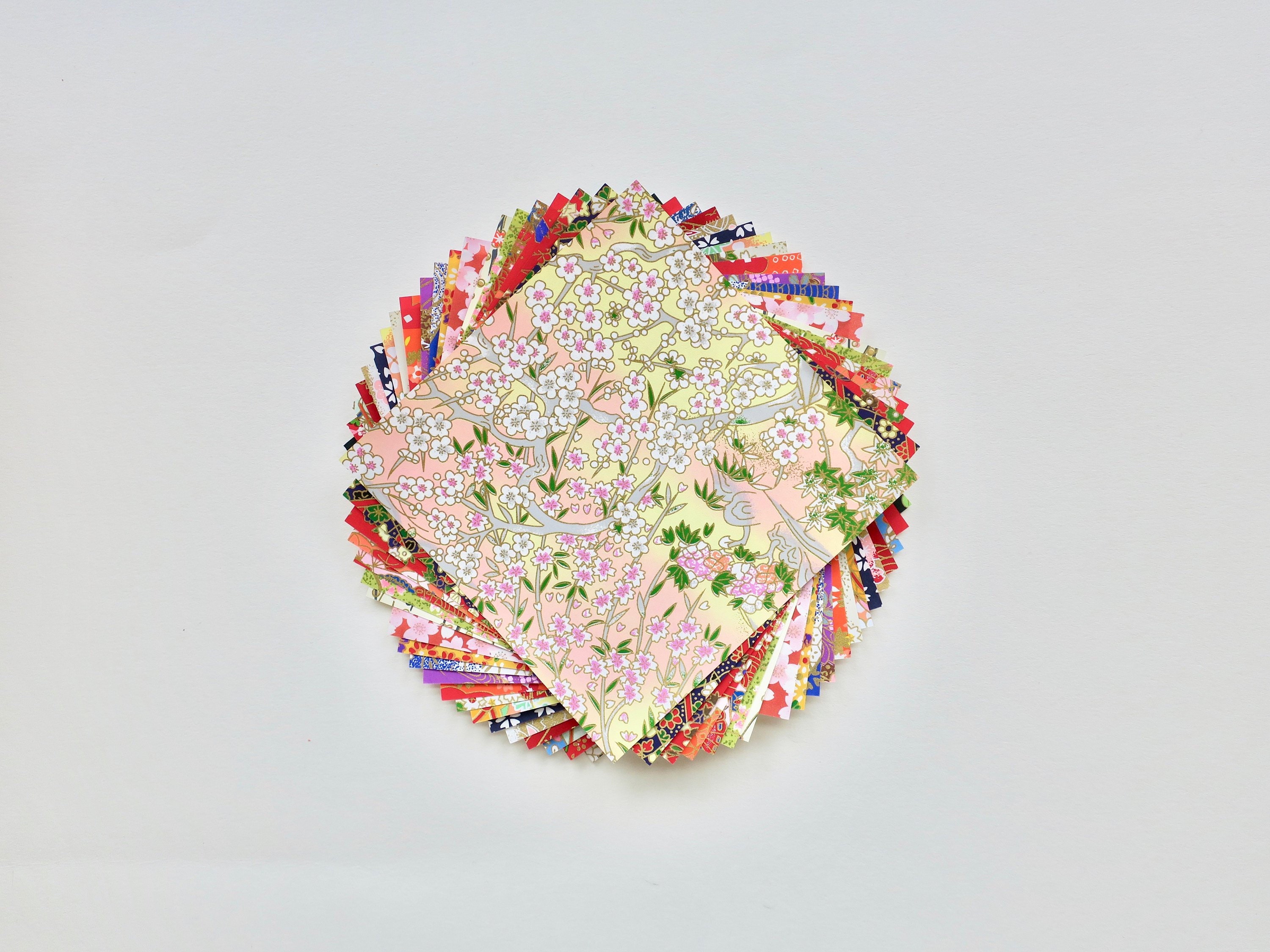 20 or 50 Sheets 14x14cm Mixed Colours Craft Paper Pack | Etsy