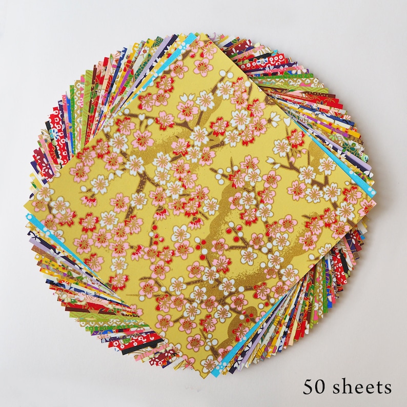 20 or 50 Sheets 14x14cm Mixed Colours Craft Paper Pack - Etsy UK