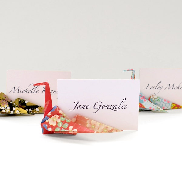 Origami Name Place Settings - Etsy