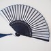 Folding Fan Blue and White Floral Pattern - Etsy