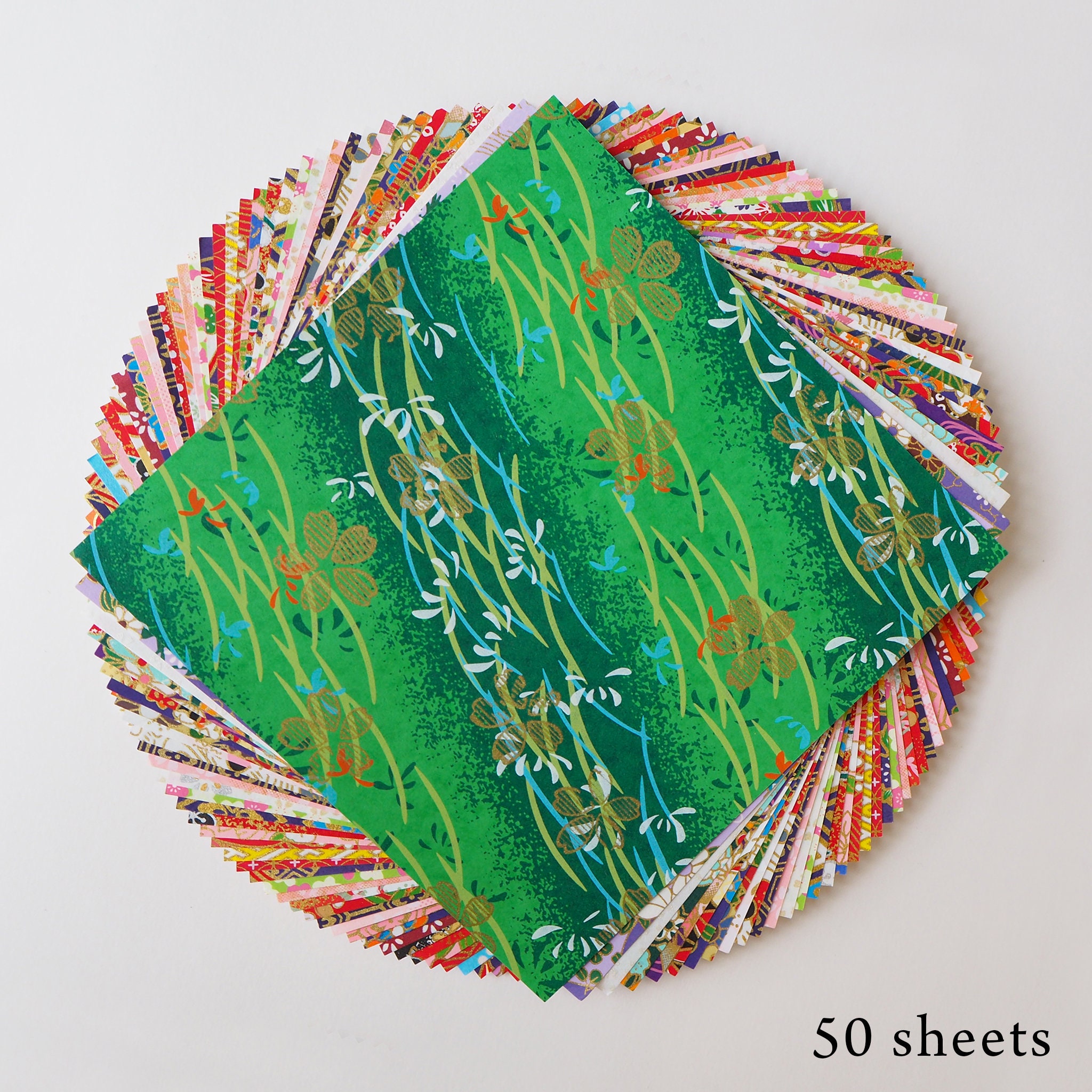 20 or 50 Sheets 14x14cm Mixed Colours Craft Paper Pack - Etsy UK