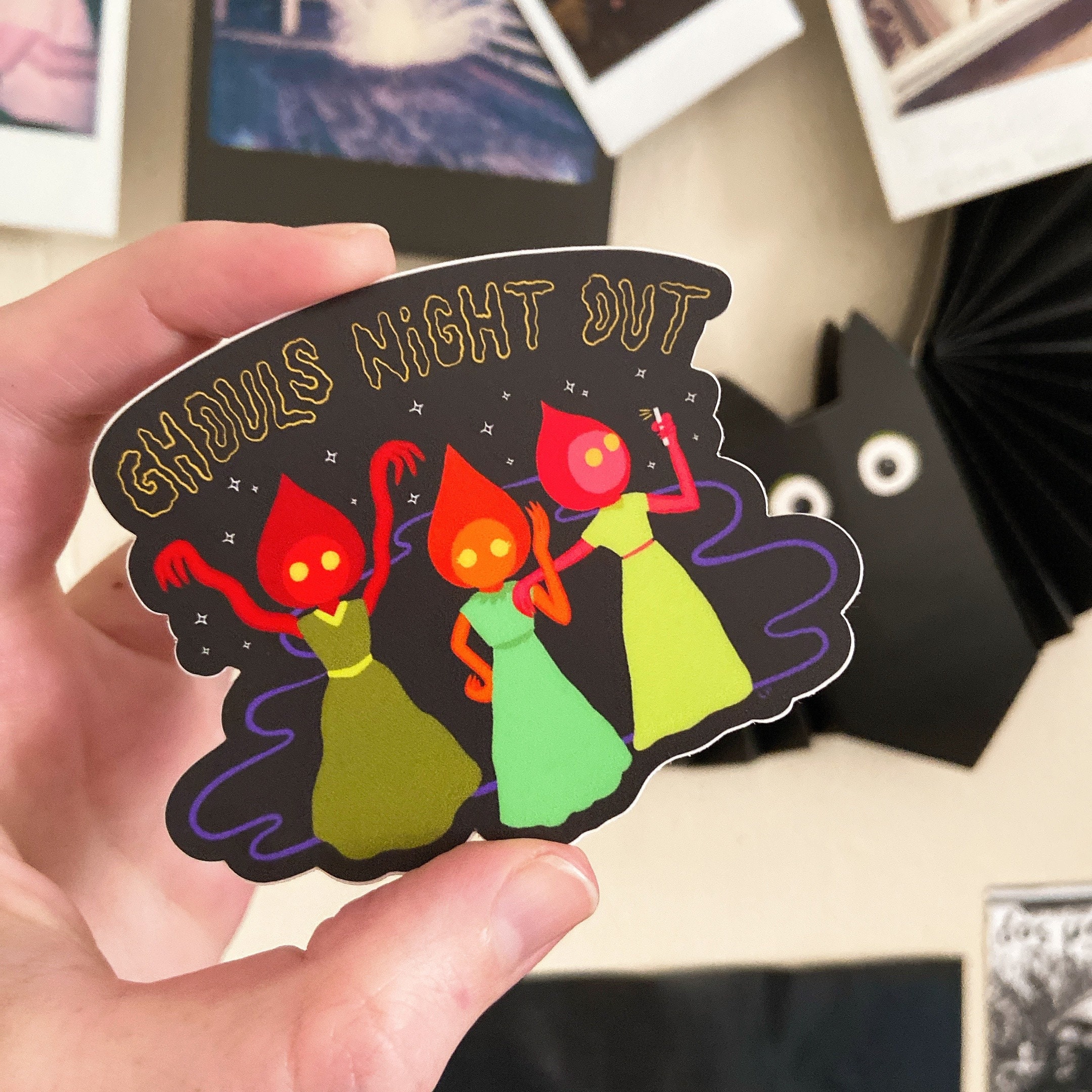 Ghouls Night Out Sticker - Etsy