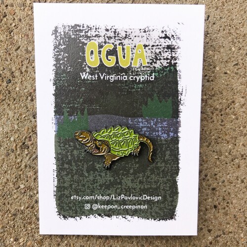 Ogua Enamel Pin - Etsy