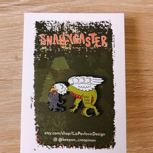 Snallygaster Enamel Pin - Etsy