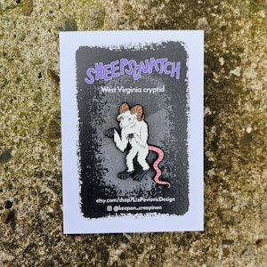 Sheepsquatch Enamel Pin - Etsy