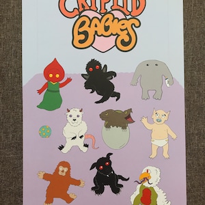 Cryptid Babies Poster - Etsy