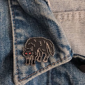 Snarly Yow Enamel Pin - Etsy