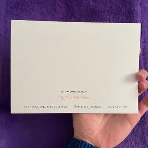 Snarly Yow Valentine Greeting Card - Etsy