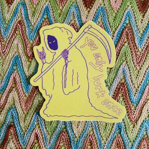 You Only Lurk Once Sticker - Etsy