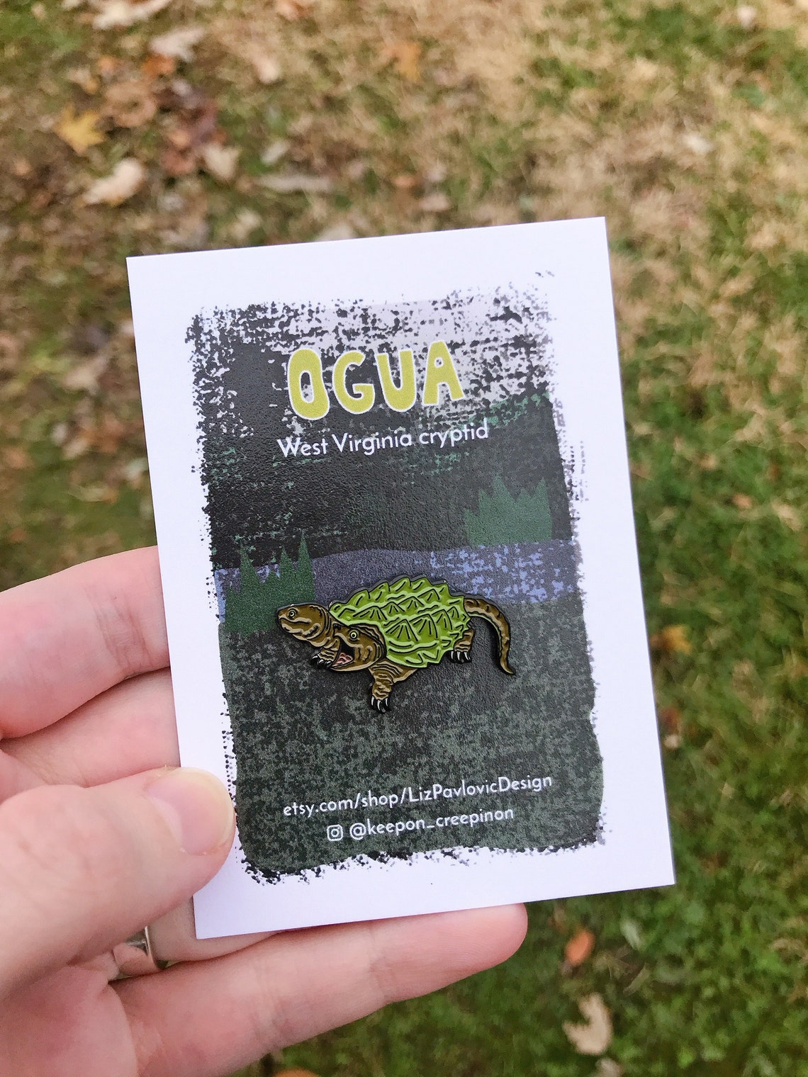 Ogua Enamel Pin - Etsy