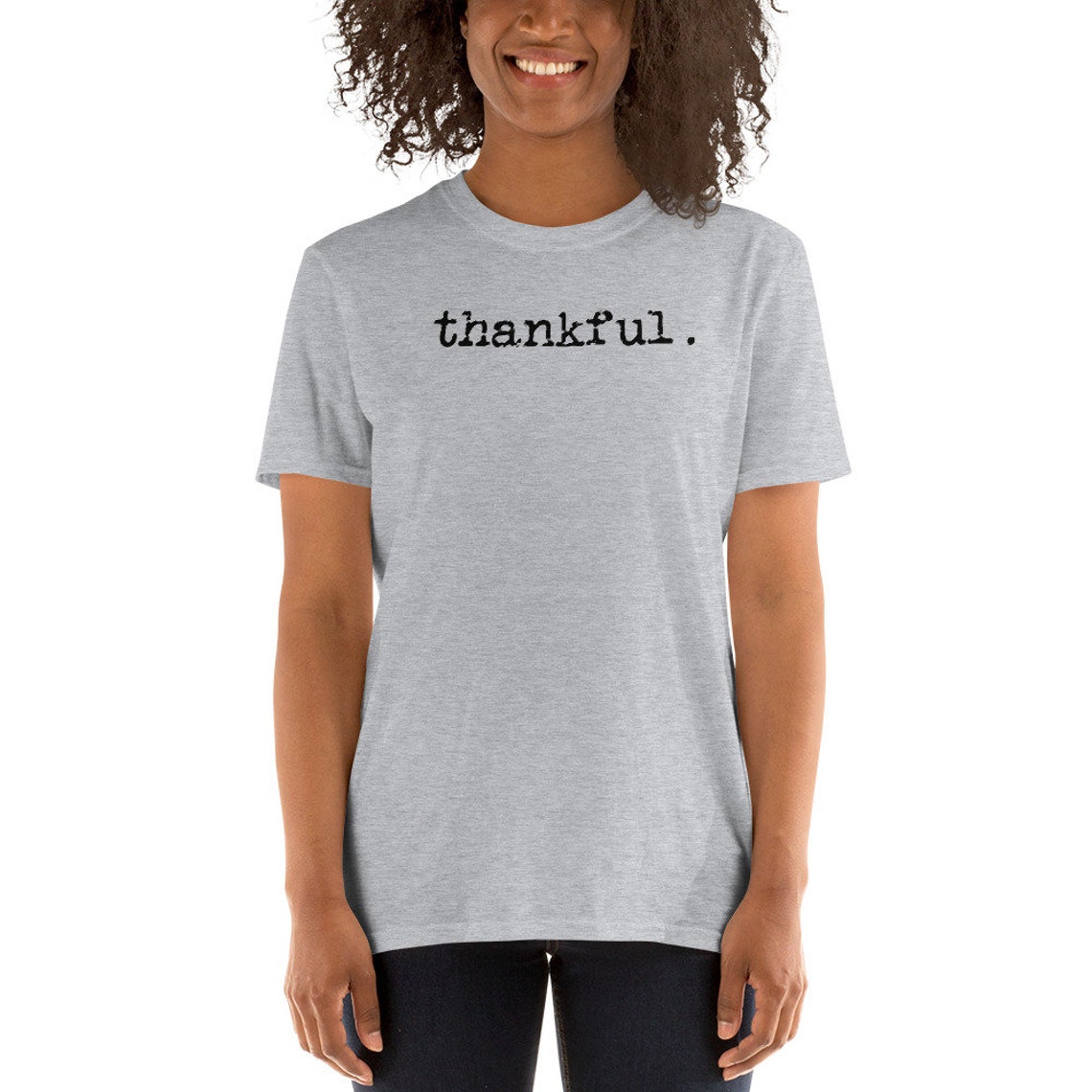 Thankful T-shirt - Etsy