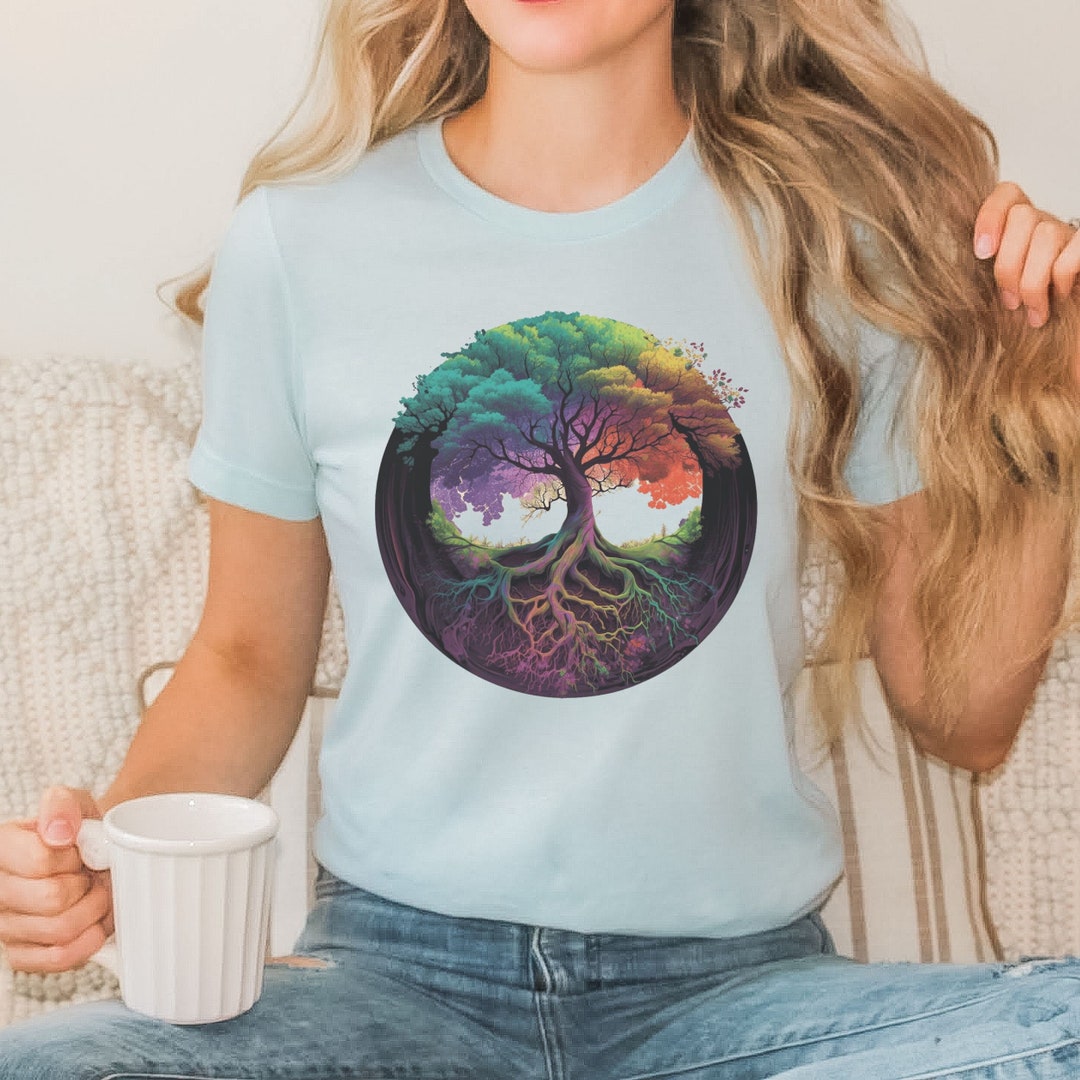 Tree Tshirt| Nature Shirts| Tree of Life| Tree Lover Shirt| Science ...