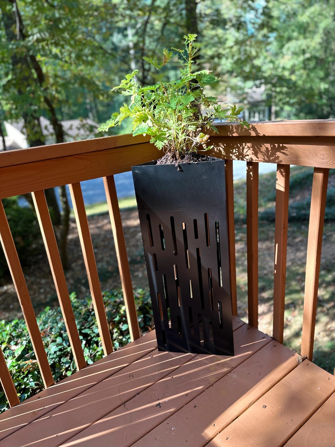 Heavy Duty Raw Steel Planter, Triangular Planter Tower - Made in USA - Etsy