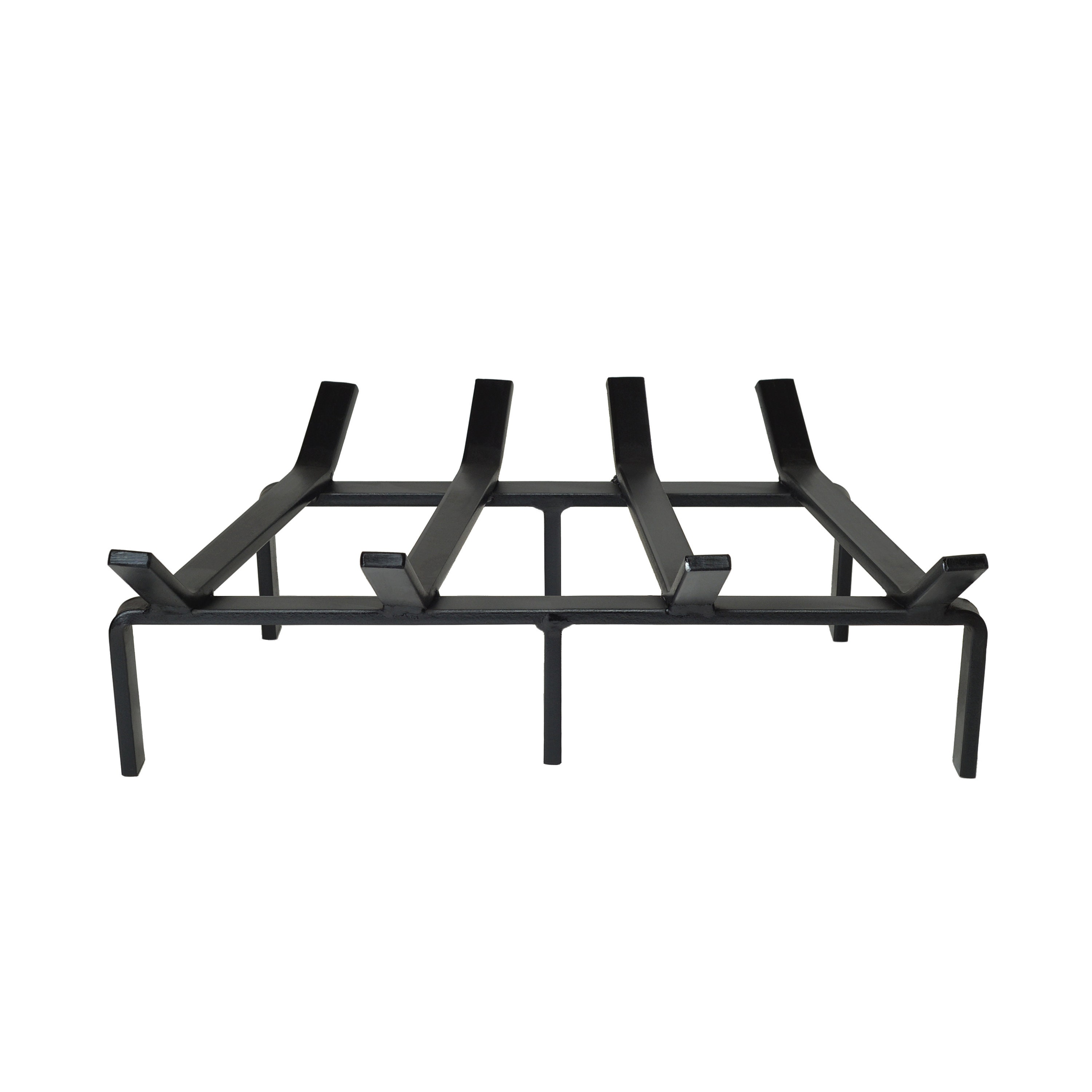 15 Inch Heavy Duty Fireplace Grate (tapered) by Steelfreak - Made in ...