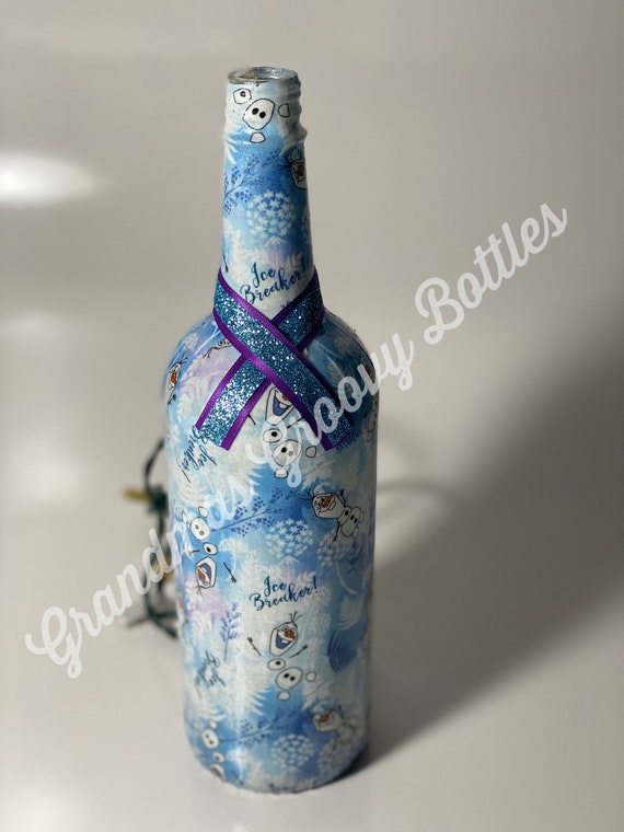 Frozen 2 Olaf Light up Bottle | Etsy