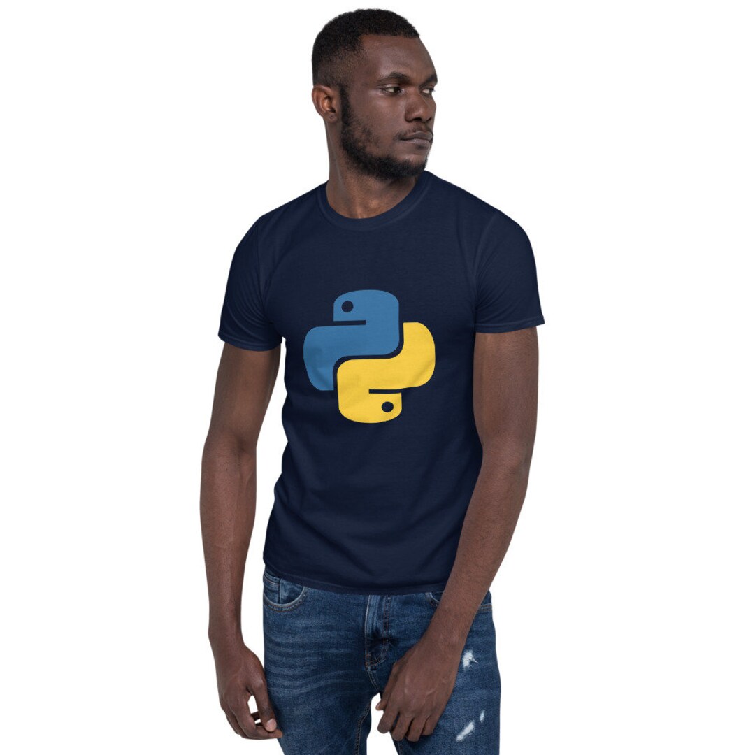 Python Logo T-shirt - Etsy