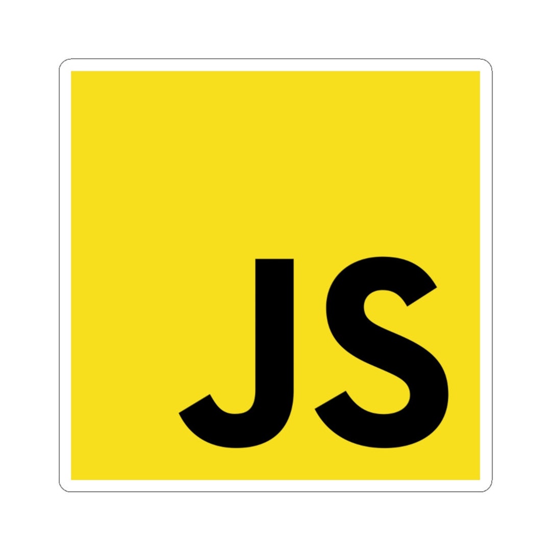 Javascript Logo Die-cut Stickers - Etsy