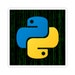 Python Logo Code Rain Background Die-cut Stickers - Etsy