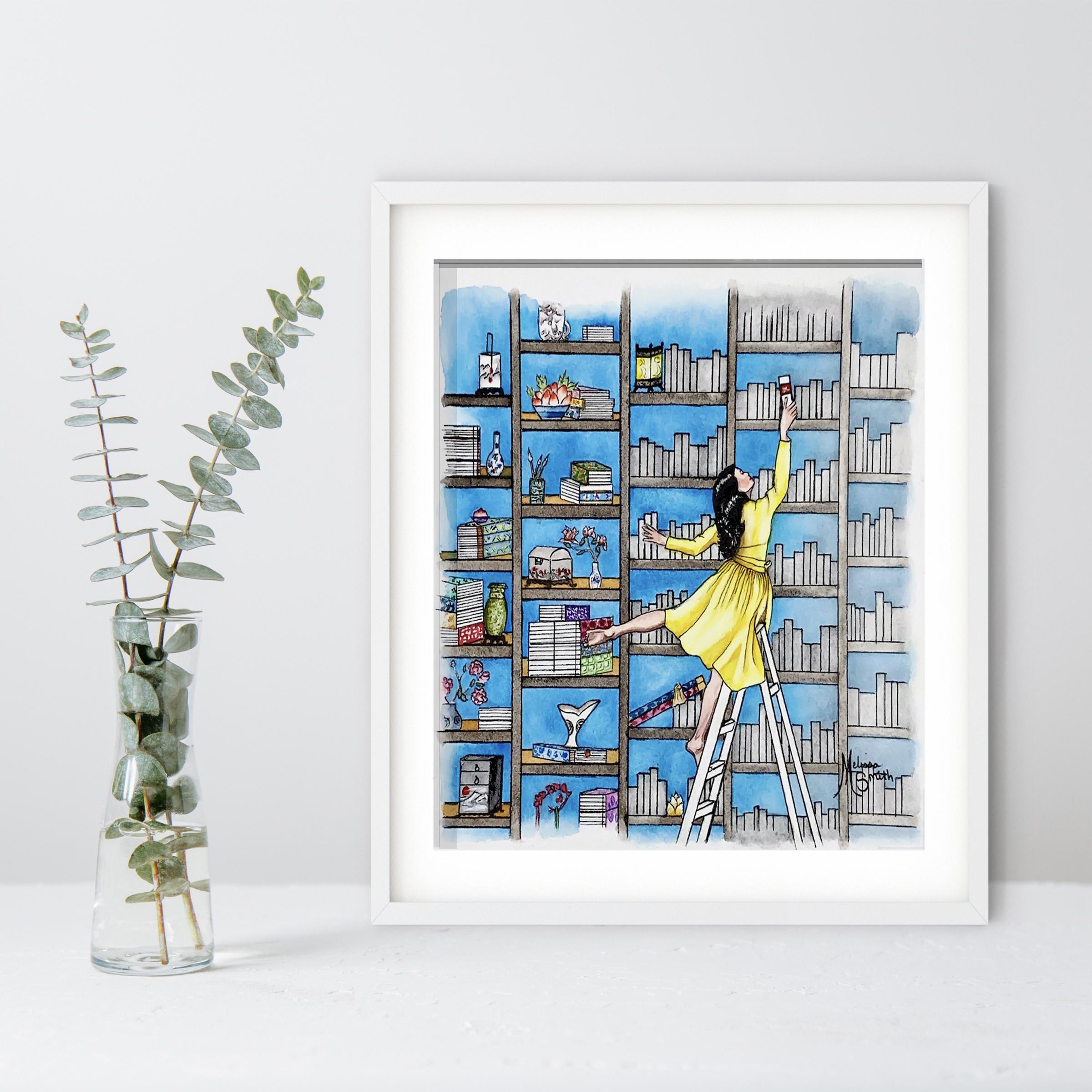 Watercolor Painting, Art Print, Watercolor Print, Illustration, Minhwa ...