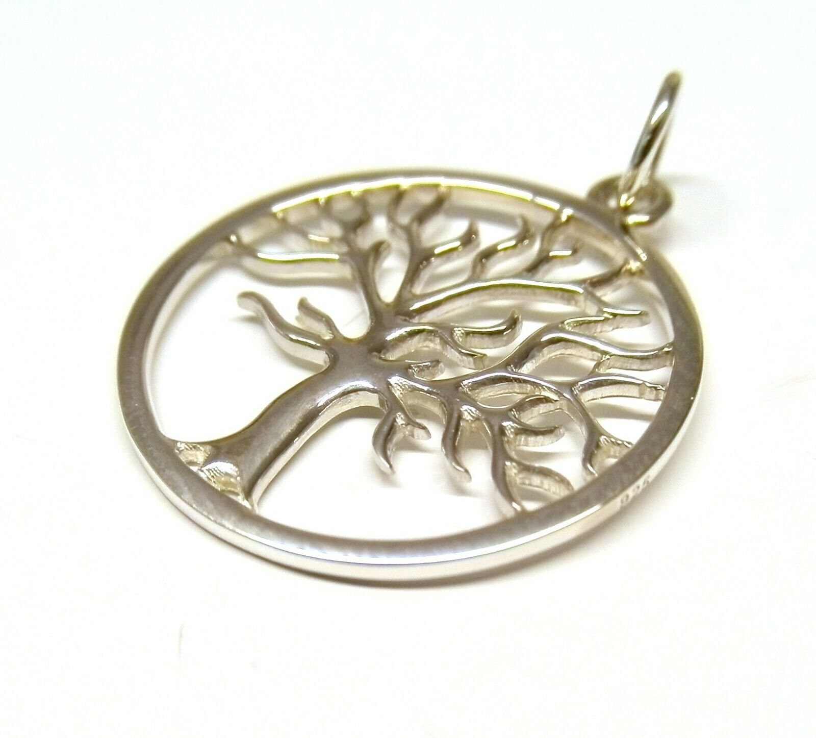 Handmade Solid 925 Sterling Silver Tree of Life Pendant - Etsy UK