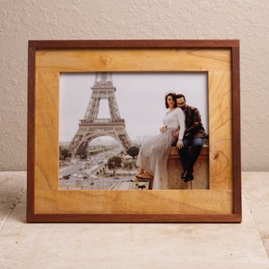 8x10 Maple Wood Picture Frame, Handmade Natural Wooden Photo Frame - Etsy