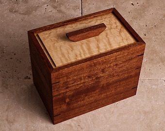 Large Recipe Box - Etsy