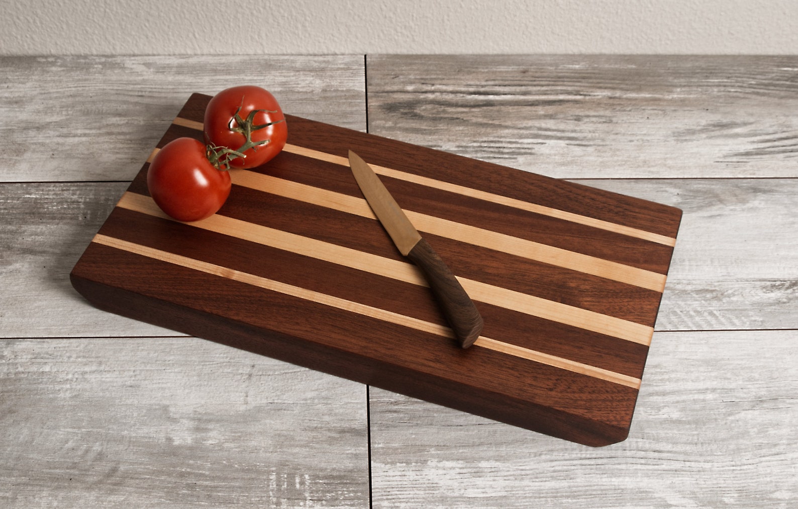 Cutting Boards Handmade Wood Cutting Board: Maple and Sapele - Etsy