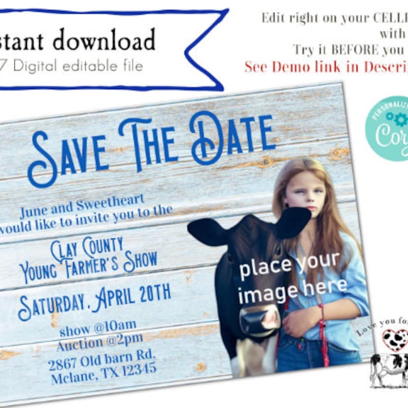 State Save the Date - Etsy