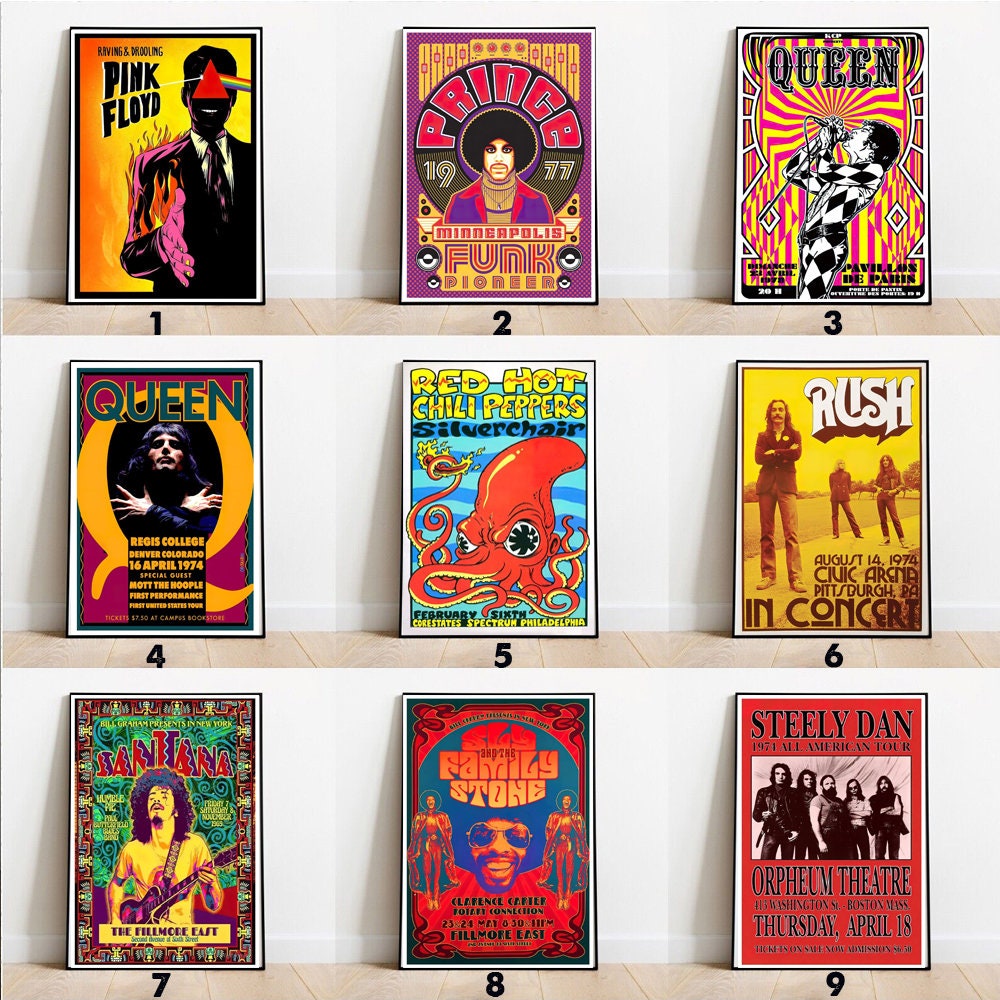 70s Rock Posters