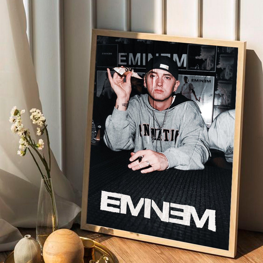 Eminem Rapper Legendary Poster Designed & Sold By Greg Lane