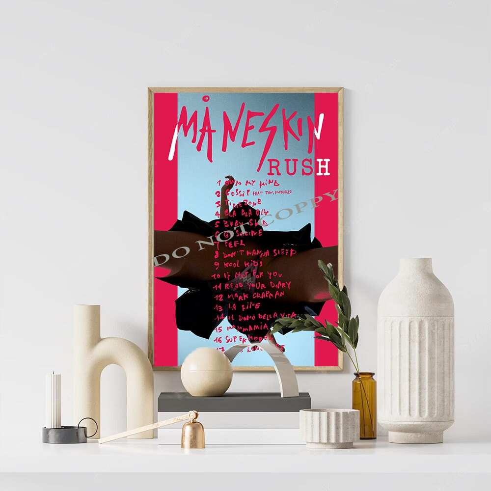 Maneskin Tour 2023 Poster sold by Isabelle Zongo | SKU 46451962 | 55% ...