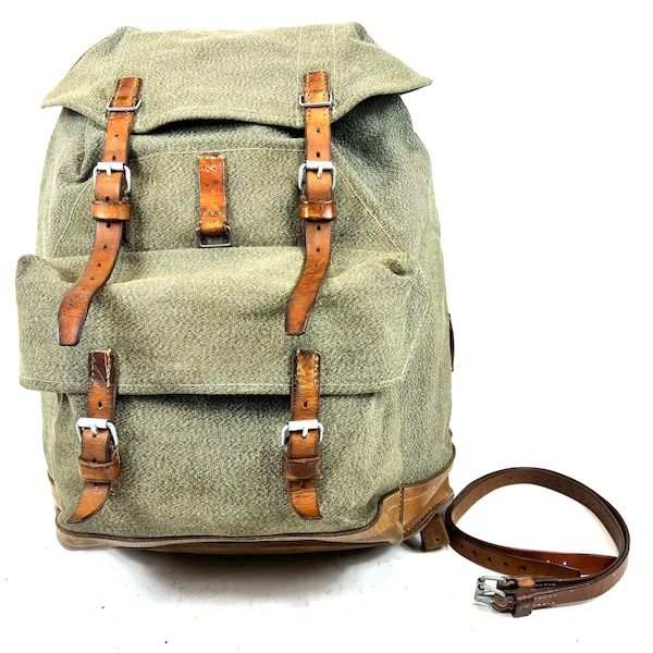 Swiss Army Salt and Pepper Backpack - Etsy