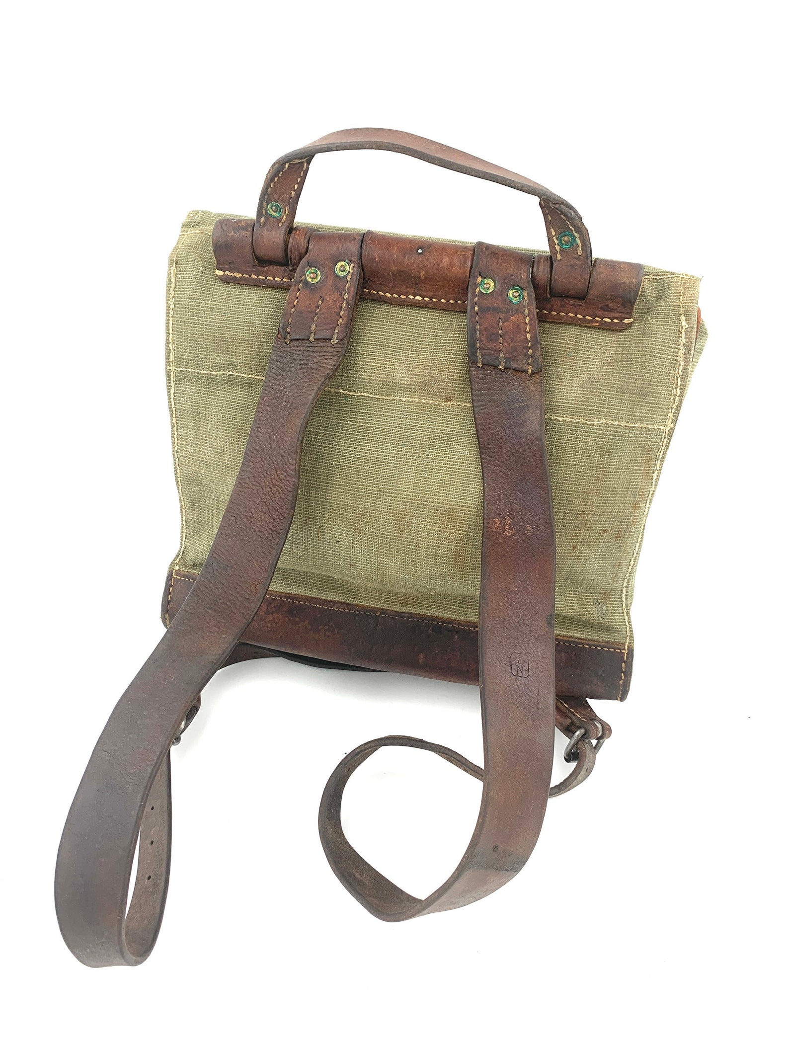 SWISS ARMY Backpack 1940s Rare Model Swiss Army Backpack Ammo - Etsy