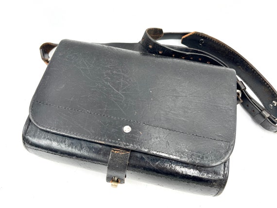 Swiss SBB Black Leather Train Conductors Bag Dated 1968 - Etsy