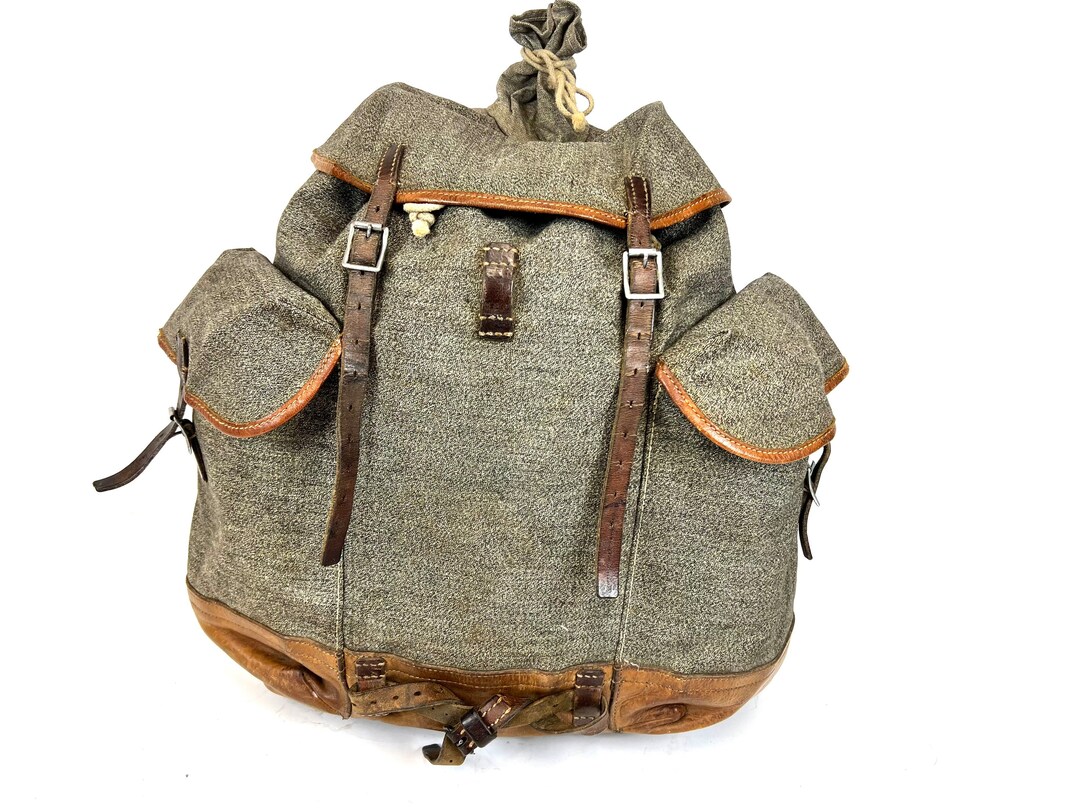 Swiss Army 1943 WW2 Era Alpine Backpack for a Rifle Alpine Rucksack ...