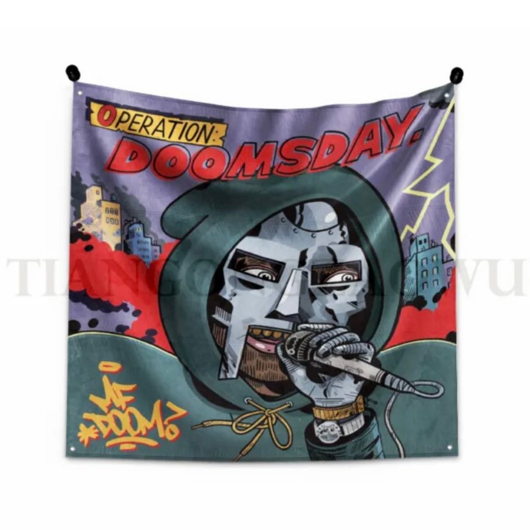 MF Doom operation: Doomsday Tapestry 3FT/4FT - Etsy
