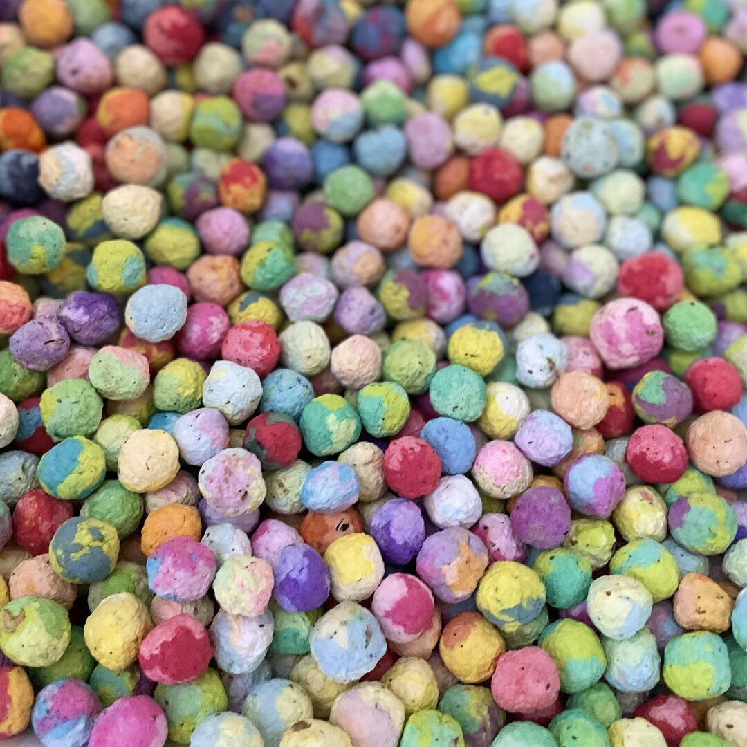 25 Wildflower Seed Bombs, Seed Balls, Eco-friendly, Plantable Paper ...